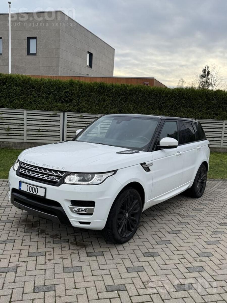 Balts Land Rover Range Rover Sport 2016 Rīga, ar dzinēja tilpumu 3.00 L un nobraukumu 229 tūkst. km par 15700 €, foto 1 vietnē AUTOMOTO.COM.LV