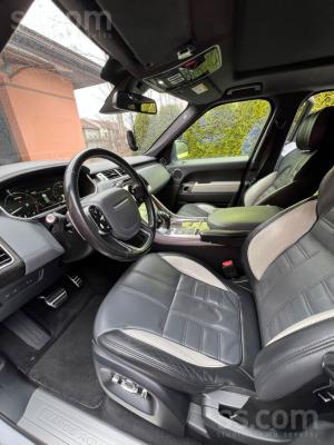 White Land Rover Range Rover Sport 2016 in Riga, with an engine capacity of 3.00 L and mileage of 142 thousand km for 31500 €, photo 9 on AUTOMOTO.COM.LV