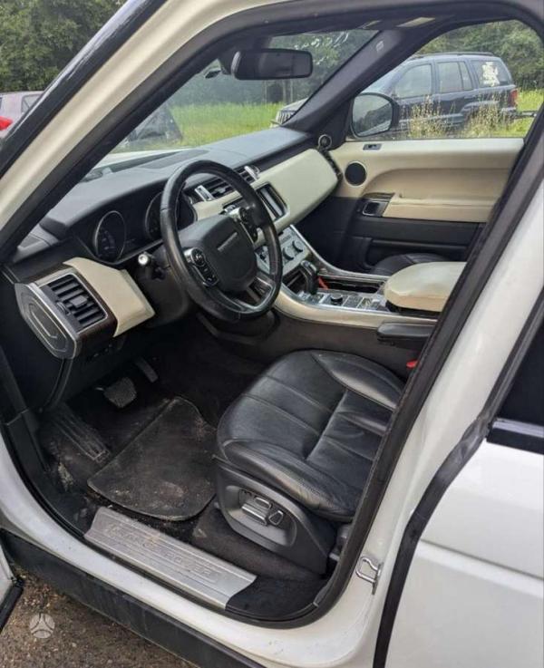 Balts Land Rover Range Rover Sport 2016 Viļņa, ar dzinēja tilpumu 3.00 L un nobraukumu 136 tūkst. km par 9550 €, foto 6 vietnē AUTOMOTO.COM.LV