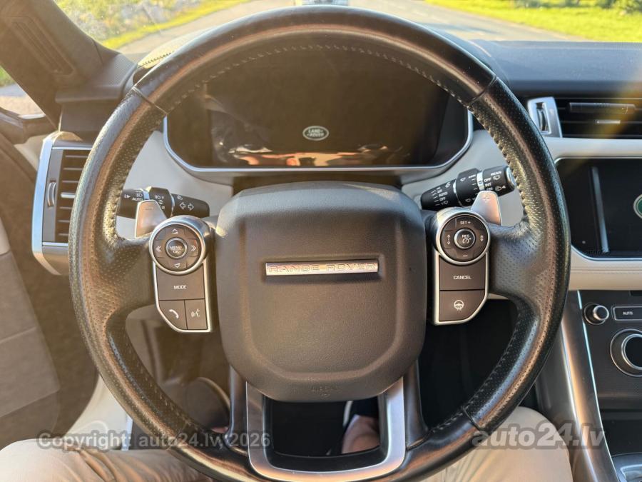 White Land Rover Range Rover Sport 2016 in Tallinn, with an engine capacity of 3.00 L and mileage of 252 thousand km for 13500 €, photo 9 on AUTOMOTO.COM.LV