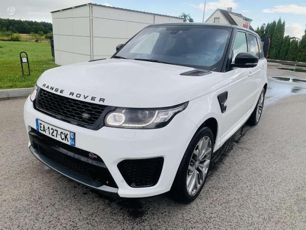Balts Land Rover Range Rover Sport 2016 Tauragė, ar dzinēja tilpumu 5.00 L un nobraukumu 205 tūkst. km par 24500 €, foto 1 vietnē AUTOMOTO.COM.LV