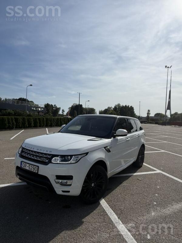 Balts Land Rover Range Rover Sport 2016 Rīga, ar dzinēja tilpumu 3.00 L un nobraukumu 239 tūkst. km par 14300 €, foto 2 vietnē AUTOMOTO.COM.LV