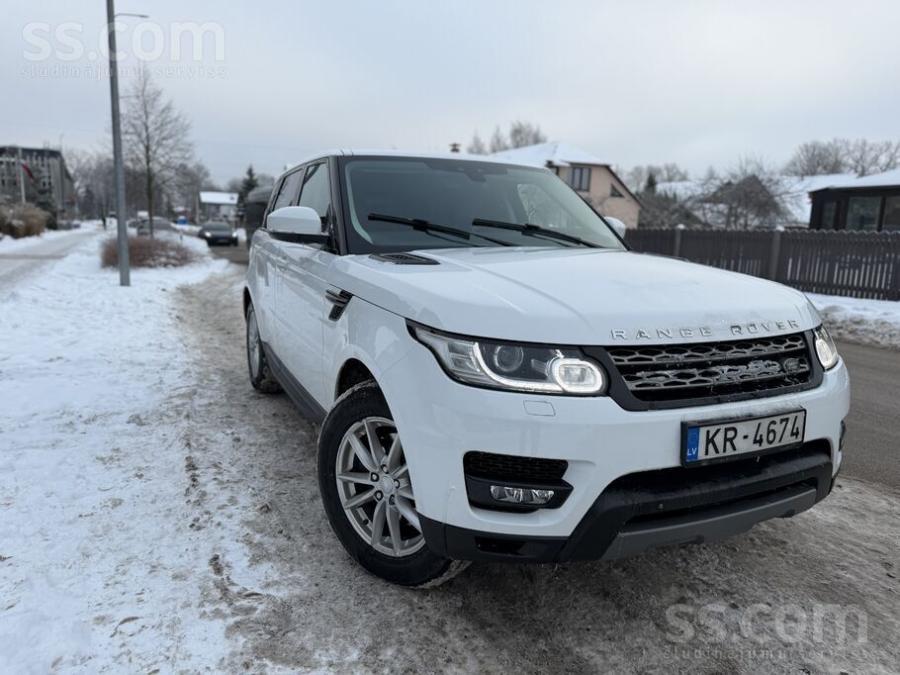 Balts Land Rover Range Rover Sport 2017 Rīga, ar dzinēja tilpumu 3.00 L un nobraukumu 131 tūkst. km par 19700 €, foto 1 vietnē AUTOMOTO.COM.LV