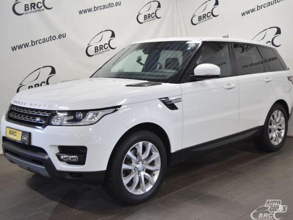 White Land Rover Range Rover Sport 2017 in Riga, with an engine capacity of 3.00 L and mileage of 82 thousand km for 24900 €, photo 1 on AUTOMOTO.COM.LV
