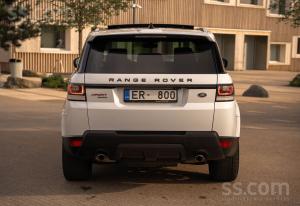 White Land Rover Range Rover Sport 2017 in Riga, with an engine capacity of 3.00 L and mileage of 231 thousand km for 19990 €, photo 6 on AUTOMOTO.COM.LV