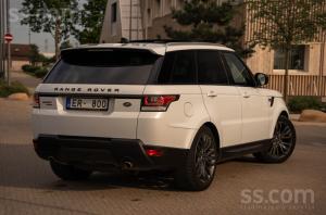 White Land Rover Range Rover Sport 2017 in Riga, with an engine capacity of 3.00 L and mileage of 231 thousand km for 19990 €, photo 9 on AUTOMOTO.COM.LV
