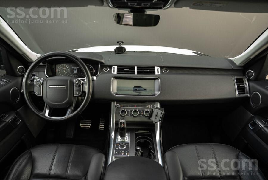 White Land Rover Range Rover Sport 2017 in Riga, with an engine capacity of 3.00 L and mileage of 231 thousand km for 19990 €, photo 14 on AUTOMOTO.COM.LV