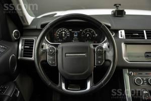 White Land Rover Range Rover Sport 2017 in Riga, with an engine capacity of 3.00 L and mileage of 231 thousand km for 19990 €, photo 17 on AUTOMOTO.COM.LV