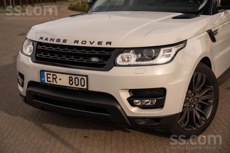 Balts Land Rover Range Rover Sport 2017 Rīga, ar dzinēja tilpumu 3.00 L un nobraukumu 231 tūkst. km par 19990 €, foto 3 vietnē AUTOMOTO.COM.LV