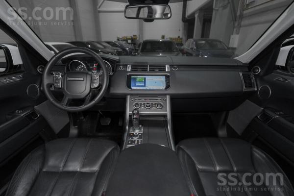 White Land Rover Range Rover Sport 2017 in Riga, with an engine capacity of 3.00 L and mileage of 168 thousand km for 17990 €, photo 10 on AUTOMOTO.COM.LV
