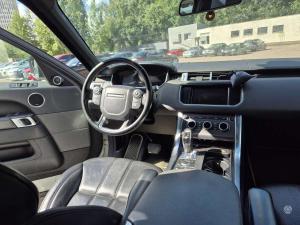 White Land Rover Range Rover Sport 2017 in Vilnius, with an engine capacity of 3.00 L and mileage of 273 thousand km for 10000 €, photo 8 on AUTOMOTO.COM.LV