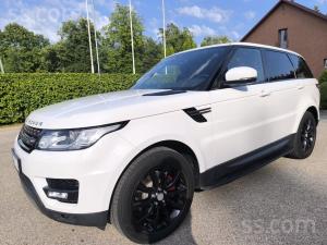 White Land Rover Range Rover Sport 2017 in Valmiera, with an engine capacity of 3.00 L and mileage of 117 thousand km for 19999 €, photo 1 on AUTOMOTO.COM.LV