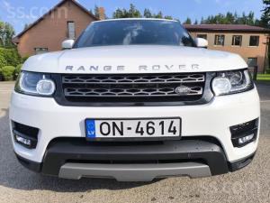 White Land Rover Range Rover Sport 2017 in Valmiera, with an engine capacity of 3.00 L and mileage of 117 thousand km for 19999 €, photo 8 on AUTOMOTO.COM.LV
