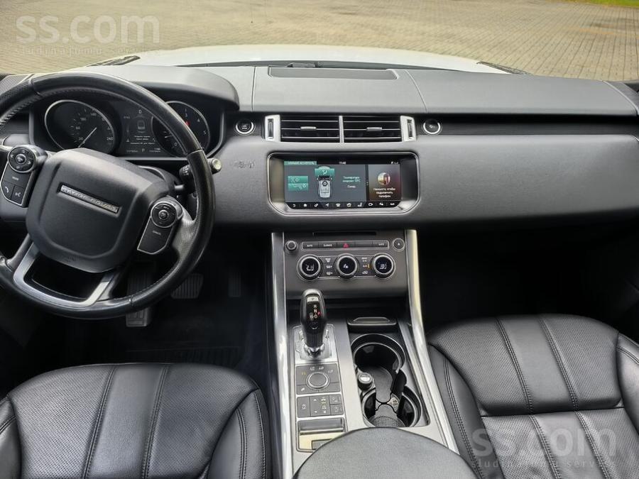 White Land Rover Range Rover Sport 2017 in Valmiera, with an engine capacity of 3.00 L and mileage of 117 thousand km for 19999 €, photo 31 on AUTOMOTO.COM.LV