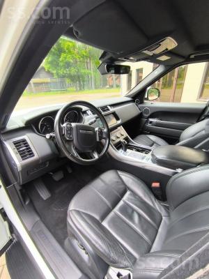 White Land Rover Range Rover Sport 2017 in Valmiera, with an engine capacity of 3.00 L and mileage of 117 thousand km for 19999 €, photo 34 on AUTOMOTO.COM.LV