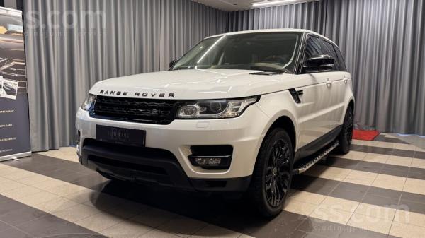 White Land Rover Range Rover Sport 2018 in Riga, with an engine capacity of 3.00 L and mileage of 127 thousand km for 27990 €, photo 1 on AUTOMOTO.COM.LV