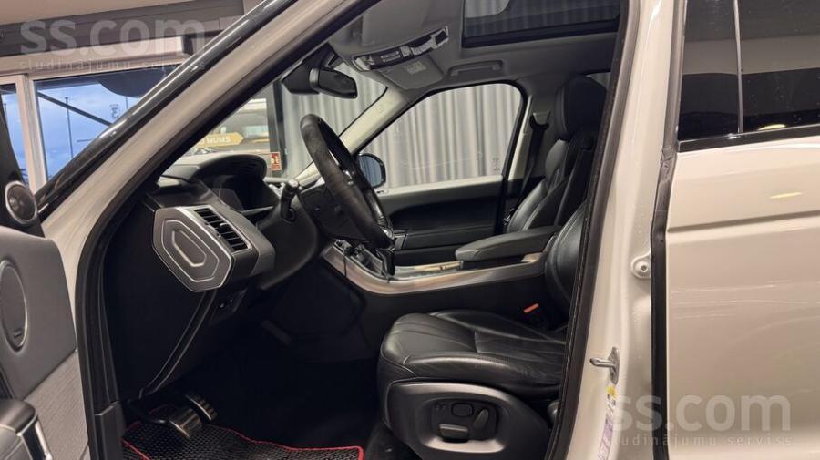 Balts Land Rover Range Rover Sport 2018 Rīga, ar dzinēja tilpumu 3.00 L un nobraukumu 136 tūkst. km par 25990 €, foto 9 vietnē AUTOMOTO.COM.LV