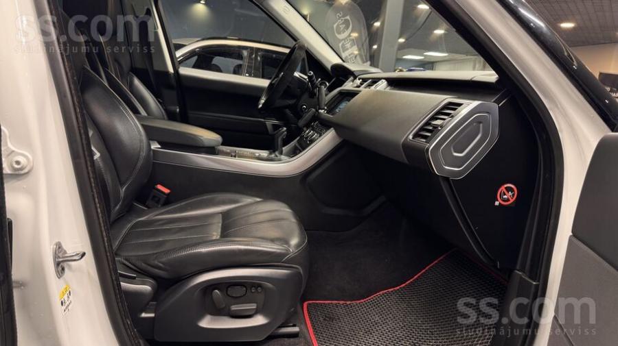 Balts Land Rover Range Rover Sport 2018 Rīga, ar dzinēja tilpumu 3.00 L un nobraukumu 136 tūkst. km par 25990 €, foto 11 vietnē AUTOMOTO.COM.LV