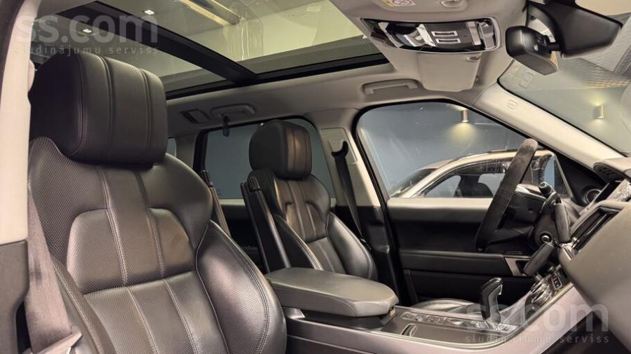 Balts Land Rover Range Rover Sport 2018 Rīga, ar dzinēja tilpumu 3.00 L un nobraukumu 136 tūkst. km par 25990 €, foto 12 vietnē AUTOMOTO.COM.LV
