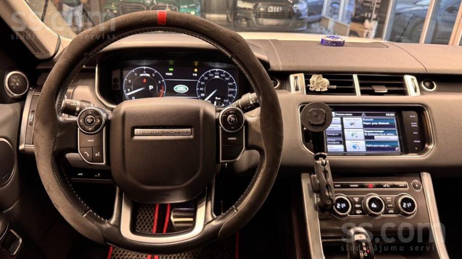 Balts Land Rover Range Rover Sport 2018 Rīga, ar dzinēja tilpumu 3.00 L un nobraukumu 136 tūkst. km par 25990 €, foto 16 vietnē AUTOMOTO.COM.LV