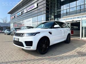 Balts Land Rover Range Rover Sport 2018 Rīga, ar dzinēja tilpumu 3.00 L un nobraukumu 68 tūkst. km par 32670 €, foto  vietnē AUTOMOTO.COM.LV