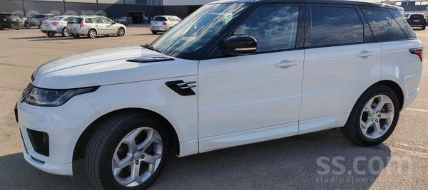 Balts Land Rover Range Rover Sport 2018 Rīga, ar dzinēja tilpumu 3.00 L un nobraukumu 130 tūkst. km par 23000 €, foto 1 vietnē AUTOMOTO.COM.LV