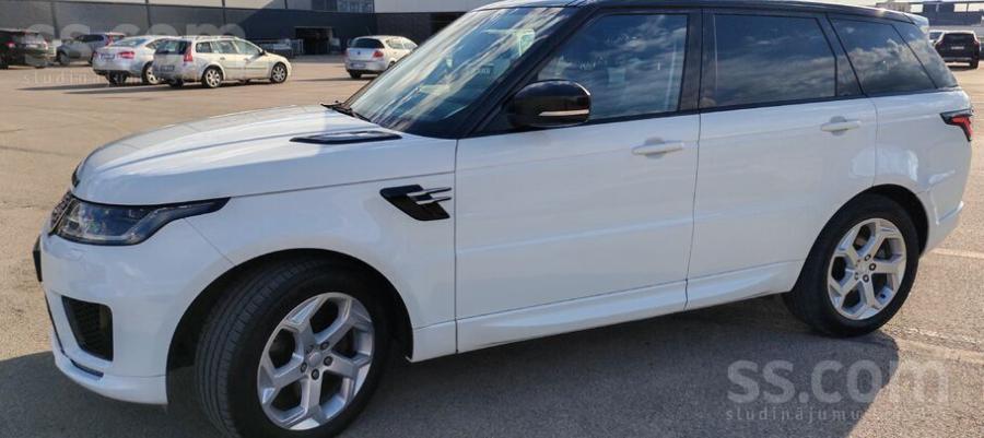 Balts Land Rover Range Rover Sport 2018 Rīga, ar dzinēja tilpumu 3.00 L un nobraukumu 130 tūkst. km par 23000 €, foto 1 vietnē AUTOMOTO.COM.LV