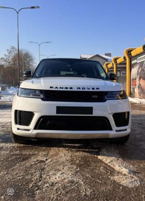 Balts Land Rover Range Rover Sport 2019 Kauņa, ar dzinēja tilpumu 2.99 L un nobraukumu 122 tūkst. km par 32300 €, foto 4 vietnē AUTOMOTO.COM.LV