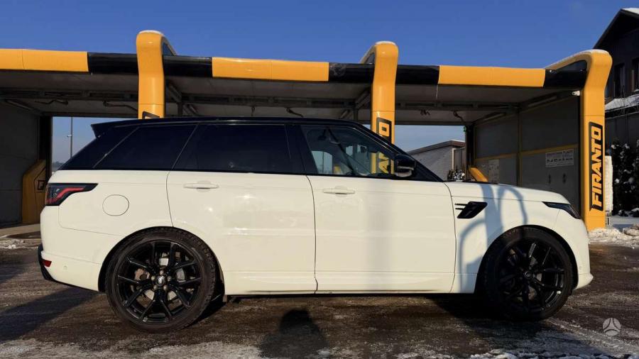 Balts Land Rover Range Rover Sport 2019 Kauņa, ar dzinēja tilpumu 2.99 L un nobraukumu 122 tūkst. km par 32300 €, foto 6 vietnē AUTOMOTO.COM.LV