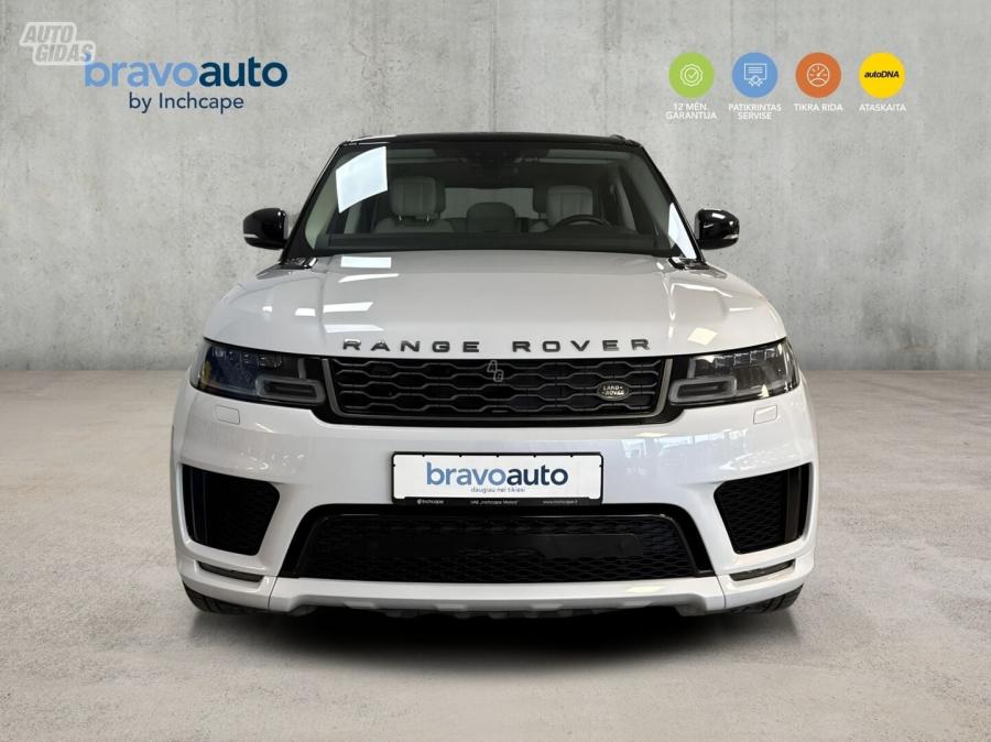White Land Rover Range Rover Sport 2019 in Vilnius, with an engine capacity of 2.00 L and mileage of 102 thousand km for 41000 €, photo 7 on AUTOMOTO.COM.LV