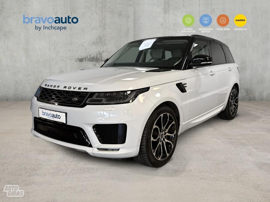 Balts Land Rover Range Rover Sport 2019 Viļņa, ar dzinēja tilpumu 2.00 L un nobraukumu 102 tūkst. km par 38000 €, foto 1 vietnē AUTOMOTO.COM.LV