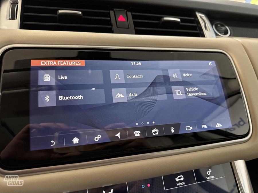 Balts Land Rover Range Rover Sport 2019 Viļņa, ar dzinēja tilpumu 2.00 L un nobraukumu 102 tūkst. km par 38000 €, foto 24 vietnē AUTOMOTO.COM.LV