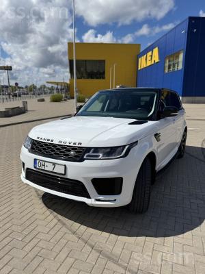 Balts Land Rover Range Rover Sport 2019 Rīga, ar dzinēja tilpumu 3.00 L un nobraukumu 142 tūkst. km par 29000 €, foto  vietnē AUTOMOTO.COM.LV