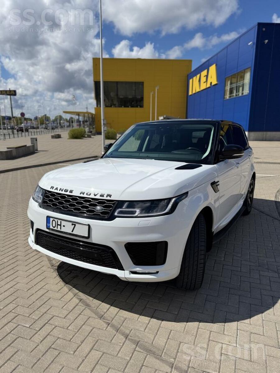 Balts Land Rover Range Rover Sport 2019 Rīga, ar dzinēja tilpumu 3.00 L un nobraukumu 142 tūkst. km par 29000 €, foto 1 vietnē AUTOMOTO.COM.LV