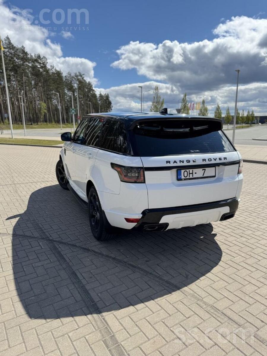 Balts Land Rover Range Rover Sport 2019 Rīga, ar dzinēja tilpumu 3.00 L un nobraukumu 142 tūkst. km par 29000 €, foto 3 vietnē AUTOMOTO.COM.LV
