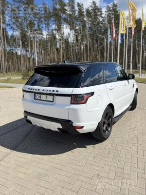 Balts Land Rover Range Rover Sport 2019 Rīga, ar dzinēja tilpumu 3.00 L un nobraukumu 142 tūkst. km par 29000 €, foto 4 vietnē AUTOMOTO.COM.LV
