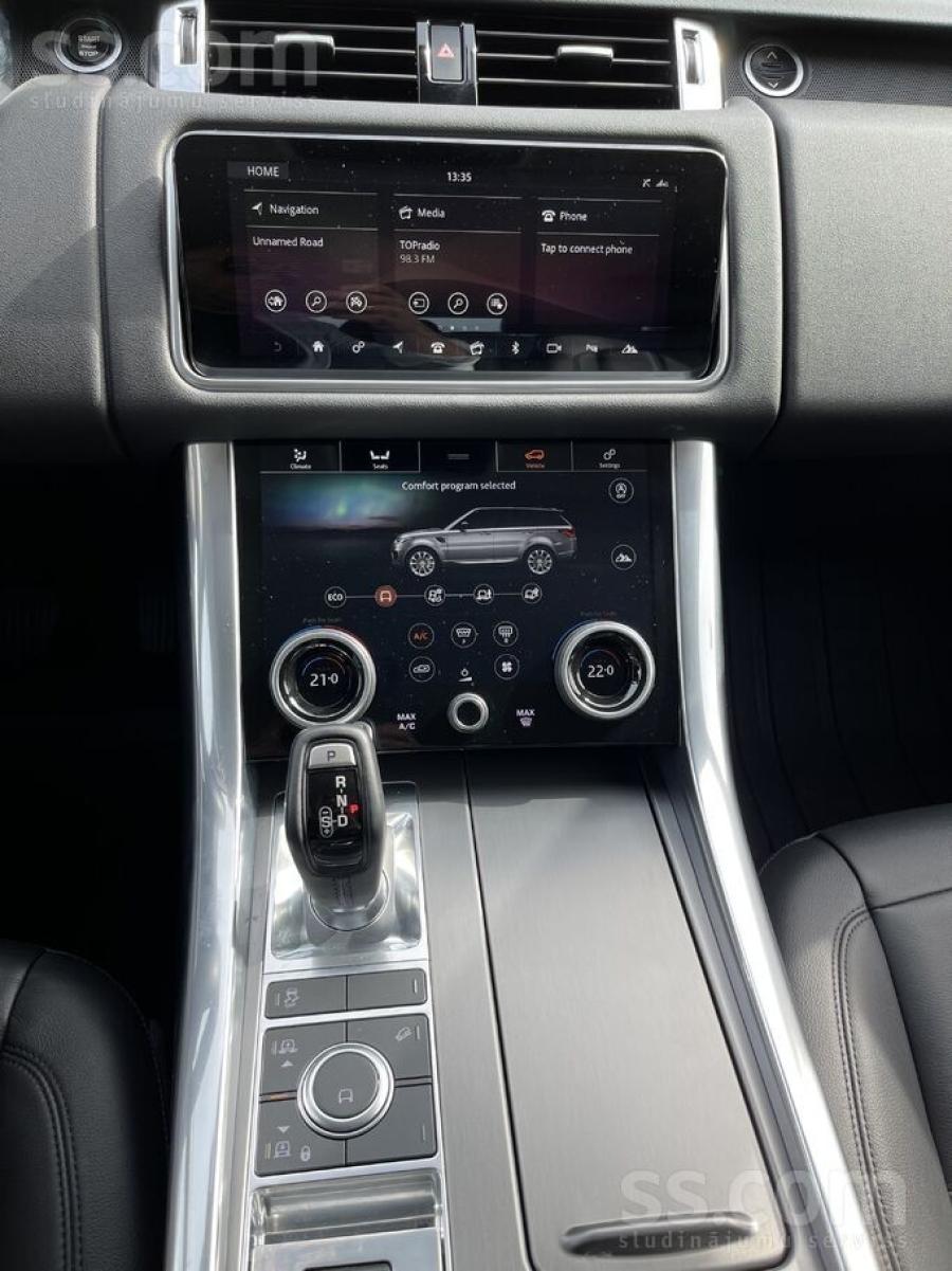 Balts Land Rover Range Rover Sport 2019 Rīga, ar dzinēja tilpumu 3.00 L un nobraukumu 142 tūkst. km par 29000 €, foto 14 vietnē AUTOMOTO.COM.LV