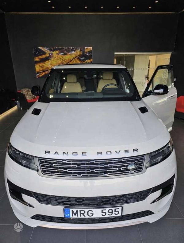 Balts Land Rover Range Rover Sport 2023 Viļņa, ar dzinēja tilpumu 3.00 L un nobraukumu 46 tūkst. km par 89000 €, foto 5 vietnē AUTOMOTO.COM.LV