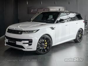 Balts Land Rover Range Rover Sport 2025 Tallina, ar dzinēja tilpumu 3.00 L un nobraukumu 24 tūkst. km par 116900 €, foto  vietnē AUTOMOTO.COM.LV