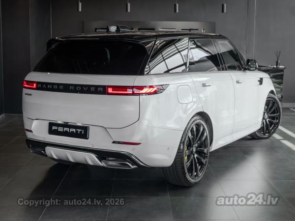 White Land Rover Range Rover Sport 2025 in Tallinn, with an engine capacity of 3.00 L and mileage of 24 thousand km for 116900 €, photo 2 on AUTOMOTO.COM.LV