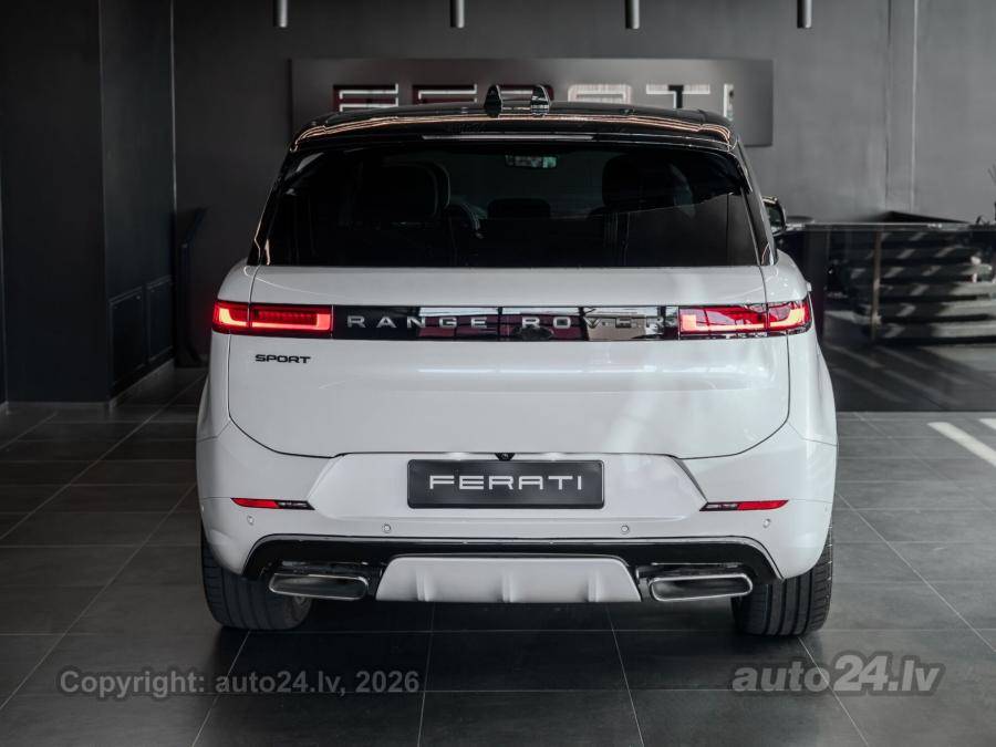 Balts Land Rover Range Rover Sport 2025 Tallina, ar dzinēja tilpumu 3.00 L un nobraukumu 24 tūkst. km par 116900 €, foto 5 vietnē AUTOMOTO.COM.LV