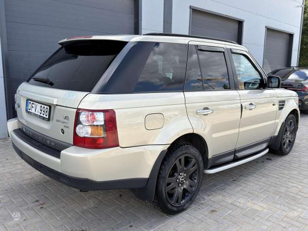 Yellow Land Rover Range Rover Sport 2007 in Vilnius, with an engine capacity of 3.63 L and mileage of 435 thousand km for 3450 €, photo 4 on AUTOMOTO.COM.LV