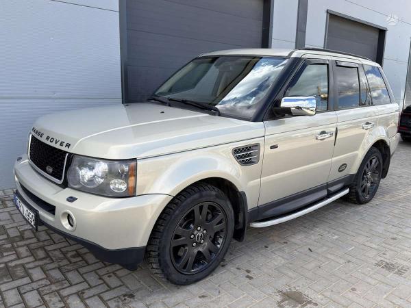 Yellow Land Rover Range Rover Sport 2007 in Vilnius, with an engine capacity of 3.63 L and mileage of 435 thousand km for 3450 €, photo 9 on AUTOMOTO.COM.LV