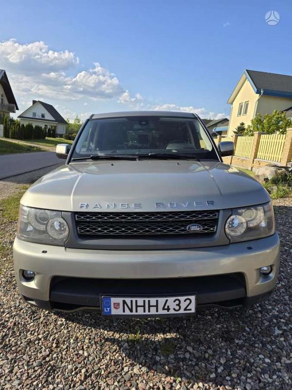 Dzeltens Land Rover Range Rover Sport 2009 Utena, ar dzinēja tilpumu 2.99 L un nobraukumu 313 tūkst. km par 2200 €, foto 1 vietnē AUTOMOTO.COM.LV