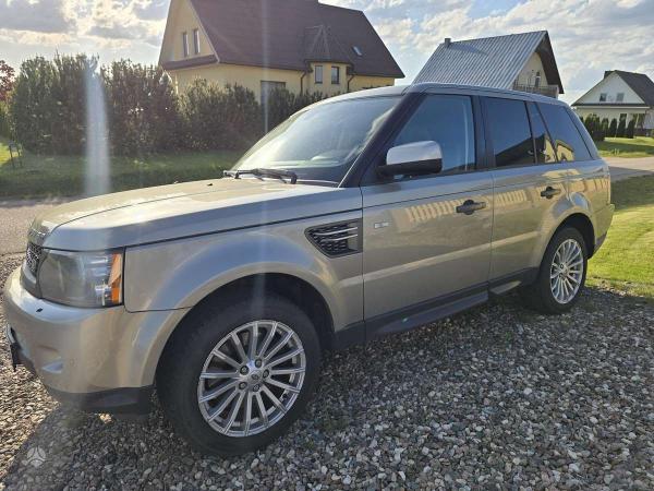 Yellow Land Rover Range Rover Sport 2009 in Utena, with an engine capacity of 2.99 L and mileage of 313 thousand km for 2200 €, photo 6 on AUTOMOTO.COM.LV