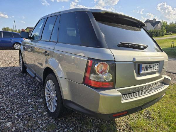 Yellow Land Rover Range Rover Sport 2009 in Utena, with an engine capacity of 2.99 L and mileage of 313 thousand km for 2200 €, photo 7 on AUTOMOTO.COM.LV