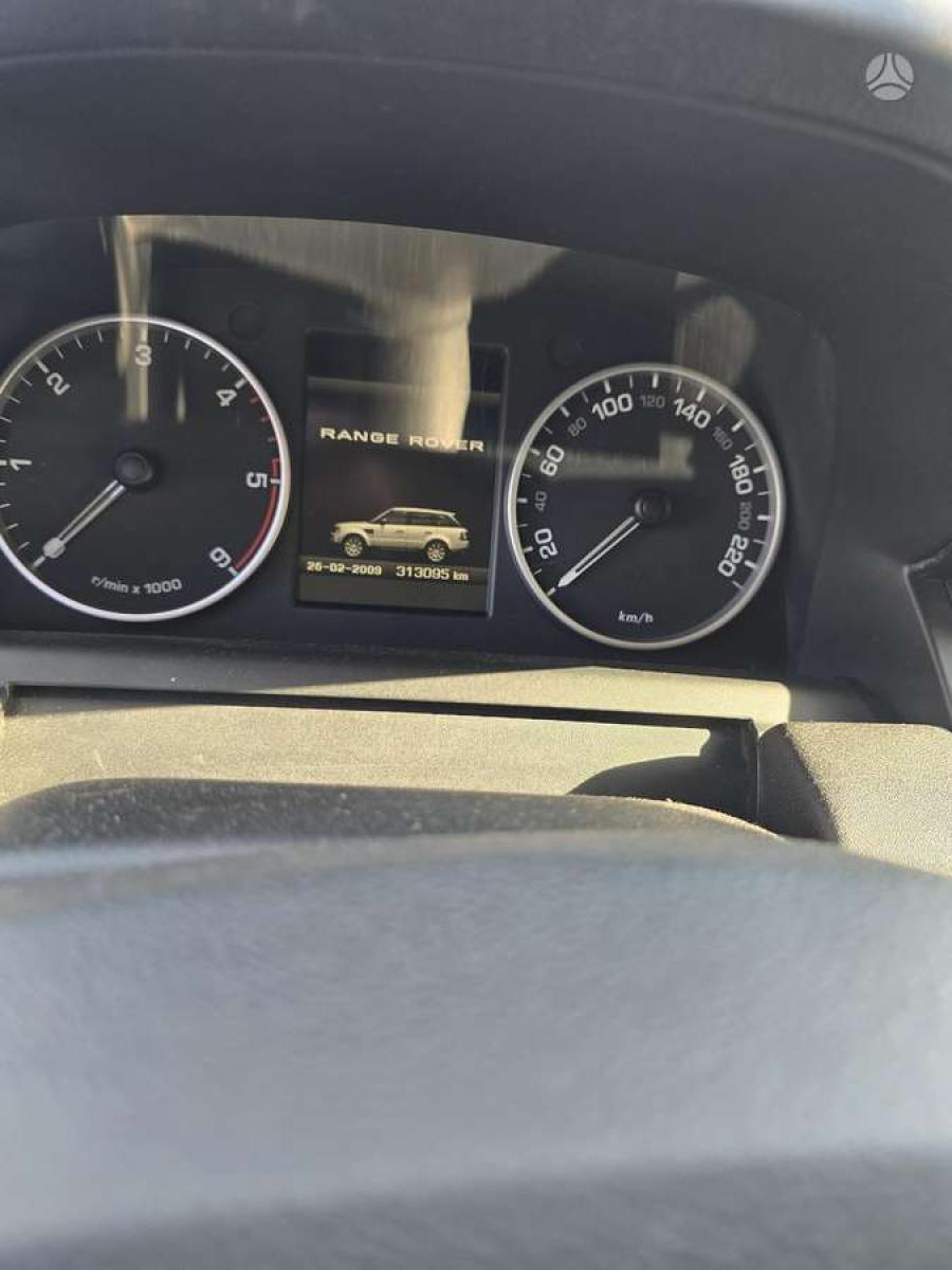 Dzeltens Land Rover Range Rover Sport 2009 Utena, ar dzinēja tilpumu 2.99 L un nobraukumu 313 tūkst. km par 2200 €, foto 11 vietnē AUTOMOTO.COM.LV