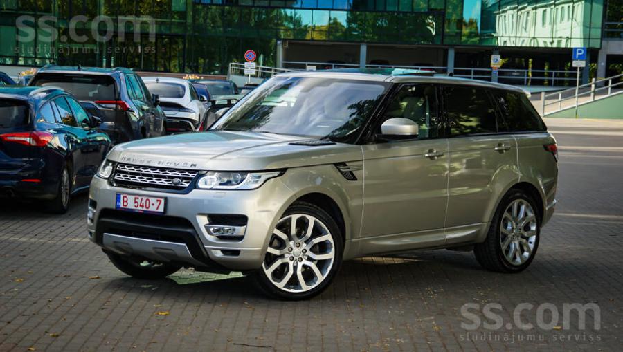 Dzeltens Land Rover Range Rover Sport 2016 Rīga, ar dzinēja tilpumu 3.00 L un nobraukumu 267 tūkst. km par 14450 €, foto 1 vietnē AUTOMOTO.COM.LV
