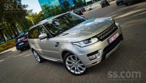 Dzeltens Land Rover Range Rover Sport 2016 Rīga, ar dzinēja tilpumu 3.00 L un nobraukumu 267 tūkst. km par 14450 €, foto 5 vietnē AUTOMOTO.COM.LV