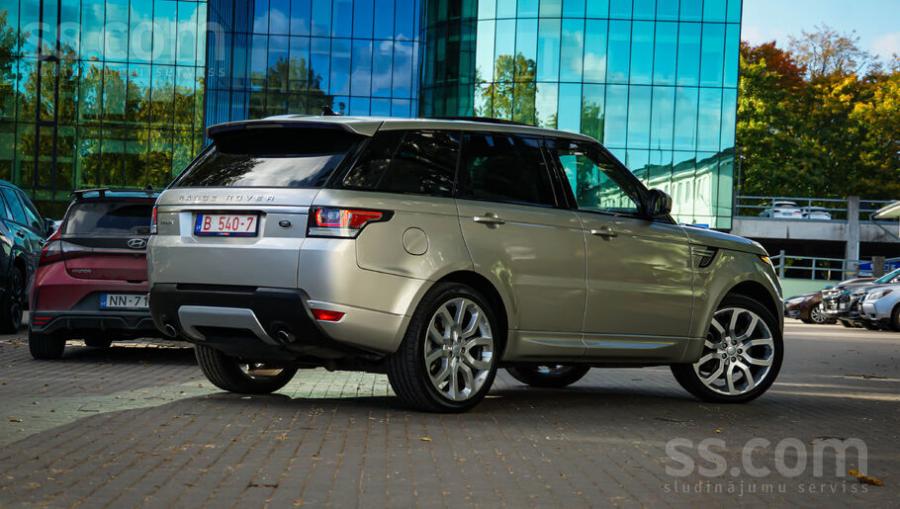 Dzeltens Land Rover Range Rover Sport 2016 Rīga, ar dzinēja tilpumu 3.00 L un nobraukumu 267 tūkst. km par 14450 €, foto 6 vietnē AUTOMOTO.COM.LV